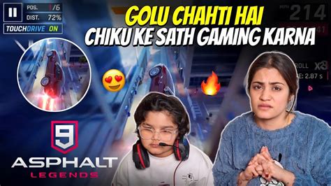 Golu Chahti Hai Chiku Ke Sath Gaming Karna Chikugaming Kritkamalik Youtube