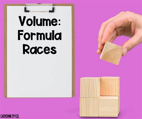 Five FUN Ways To Teach Volume Catherine Co