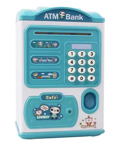 Sensor De Huellas Digitales Azul Que Desbloquea La Alcancía Cuotas sin interés