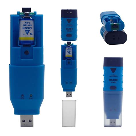 New Mini Usb Dc Voltage Data Logger Recorder Volt Meter Detector Led Alarm V Car