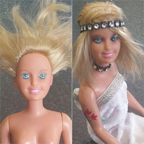 Ugly Barbie Makeover Barbie Diy Accessories Barbie Diy Barbie
