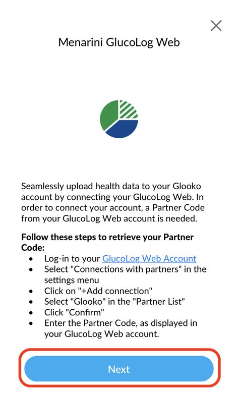 How Do I Connect My Menarini Glucolog Web Account To Glooko® Account