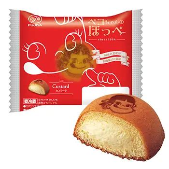 ペコちゃんのツインほっぺ（シャンテリー＆カスタードクリーム） デイリースイーツ（おやつ菓子） 洋菓子 ケーキ・洋菓子 株式会社不二家