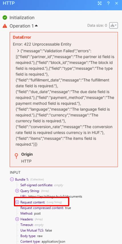 Error 422 Unprocessable Entity Questions Make Community