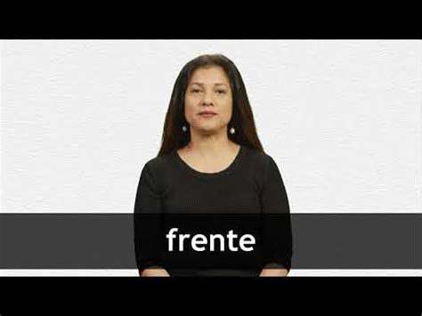 English Translation Of FRENTE Collins Spanish English Dictionary