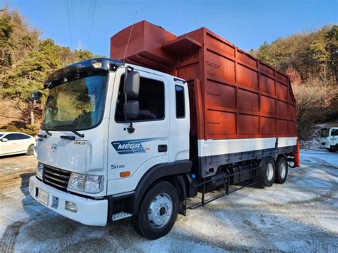 메가트럭 집게차 5톤 수동 광림