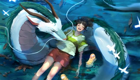 Spirited Away Fanart Haku