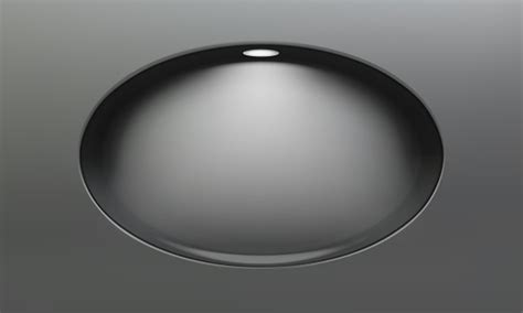 Led 스포트라이트 3d 모형이 있는 검은 벽에 빈 타원 틈새 또는 선반 3차원 형태에 대한 스톡 벡터 아트 및 기타 이미지 3차원 형태 타원형 0명 Istock