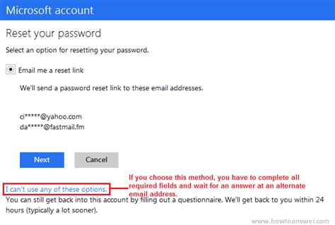 How To Reset Microsoft Email Password Yvymu