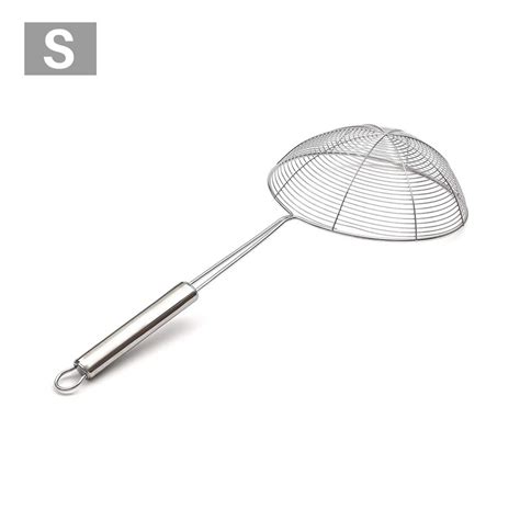 Chummist Spider Strainer Skimmer Ladle Stainless Steel Frying Spider Strainer With Handle