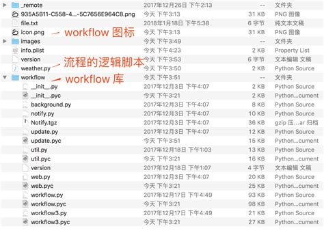 Mac 上使用 Workflow 编写天气插件