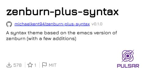 Zenburn Plus Syntax