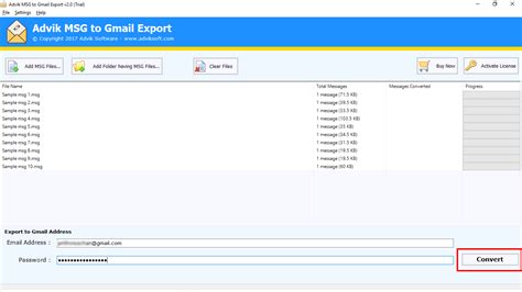 Import MSG File To Gmail Effectual With MSG To Gmail Converter Indya