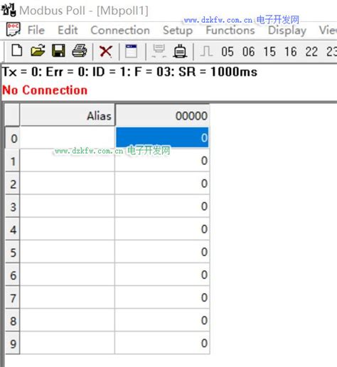 Modbus Poll 使用教程 Modbus通讯