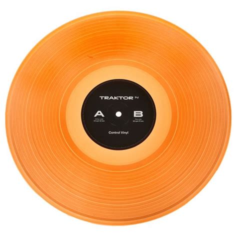 Native Instruments Traktor Control Vinyl Orange Thomann Uk