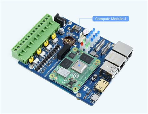 Raspberry Pi Compute Module 4 Dual Eth Quad Rs485 Base Board B 21666 придбати Інтернет