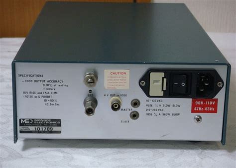 Monroe 244 3000v Isoprobe Electrostatic Voltmeter Ebay Uk