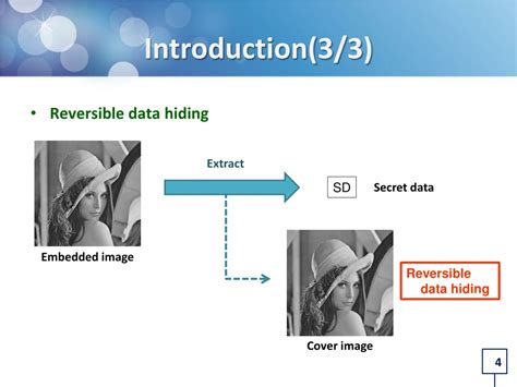 ppt reversible data hiding via histogram shifting powerpoint