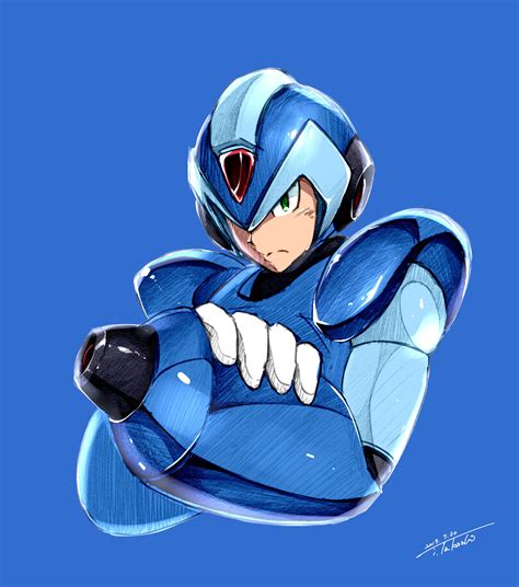 X Mega Man And 1 More Drawn By I Takashi Danbooru