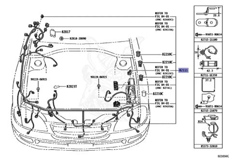 82111 21230 Toyota Wire Engine Room Main Nengun Performance