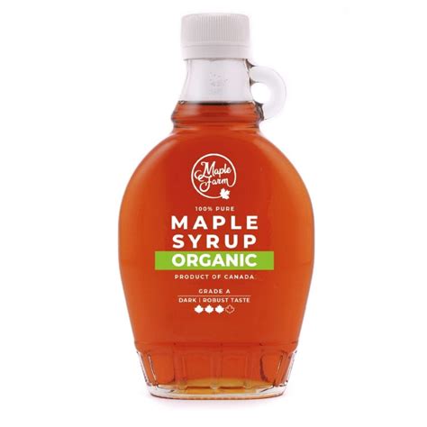 Organic Maple Syrup Robust Taste Maplefarm