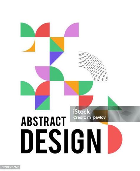 원형 둥근된 모서리와 사각형의 스타일에서 모양 가진 기하학적 디자인 벡터 일러스트 레이 션 소책자 전단지 포스터 및 기타 꾸미기