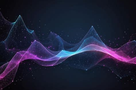 Premium Ai Image Abstract Plexus Background With Connected Lines And