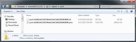 Git Error Is Far Too Short To Be A Packfile Stack Overflow