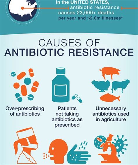 The Global Threat Of Antibiotic Resistance Infographic Best