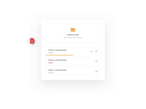 File Upload Concept By Maxime Lesur For Cocolabs On Dribbble
