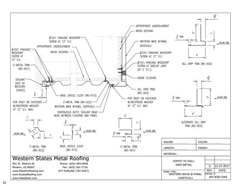 Metal Siding Soffit J Details