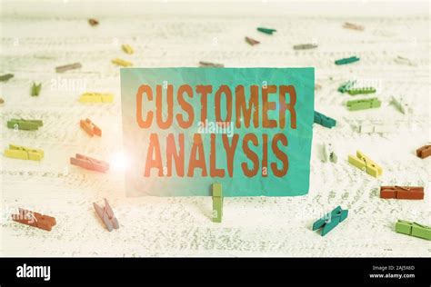 Word Writing Text Customer Analysis Business Photo Showcasing