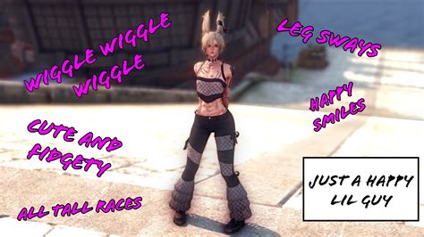 Cream Wiggle Animation XIV Mod Archive