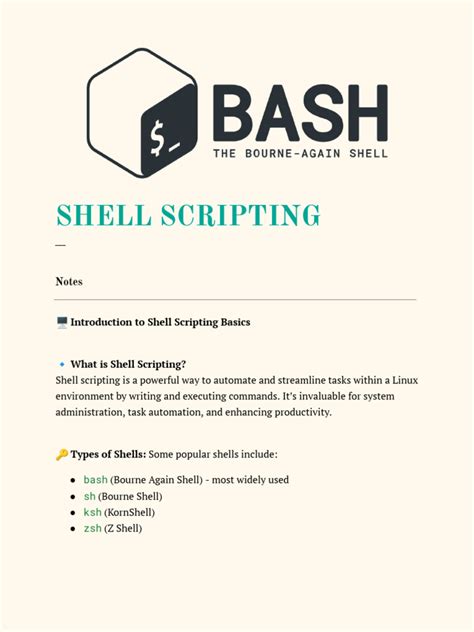 Shell Scripting Pdf Computer File Computing