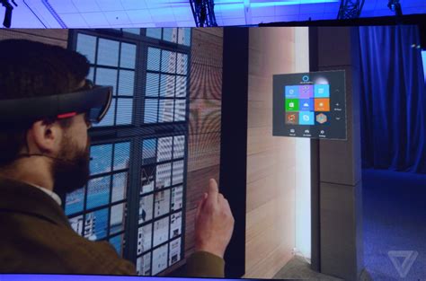 Windows 10 Apps In HoloLens Look Amazing And Completely Ridiculous The Verge