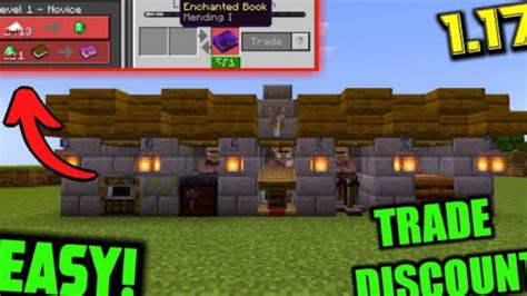 Simple 117 Villager Trading Hall Tutorial In Minecraft Bedrockmcpe