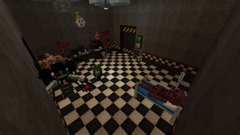 Minecraft Fnaf 3 Office