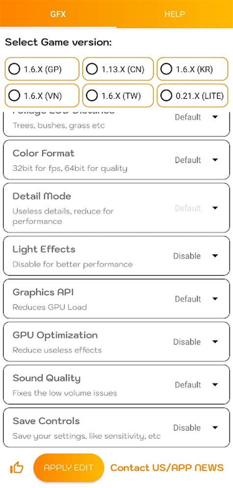 Outil Gfx Gratuit Pour Jeux For Android Download Outil Gfx Gratuit Pour Jeux For Android Download