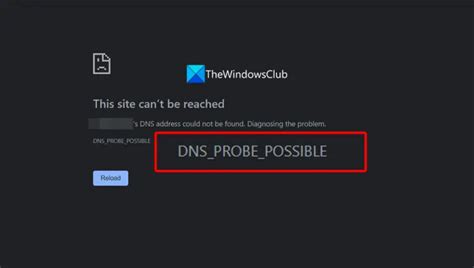 Fix Dns Probe Possible Error On Windows 11 10