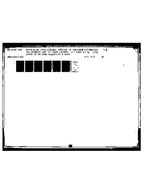 fillable online artificial intelligence applied to spectrum estimation