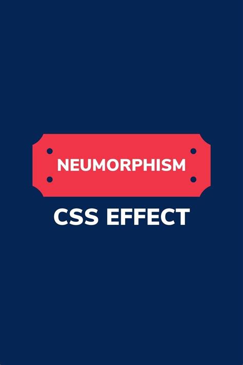 Simple Neumorphism Effect On Hover