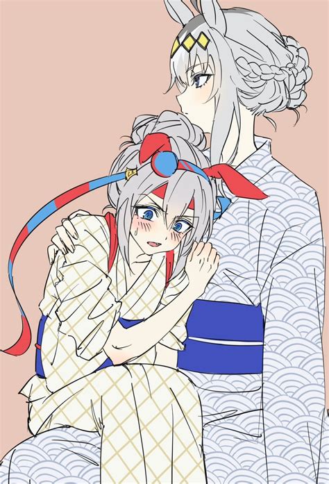 Oguri Cap And Tamamo Cross Umamusume Drawn By Lut01 Danbooru