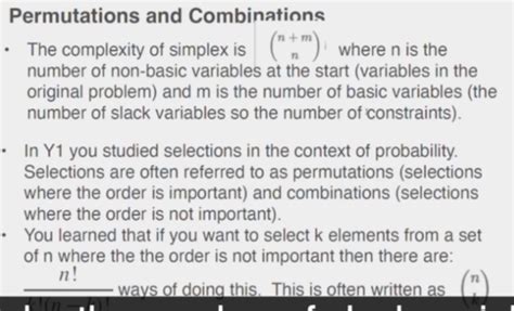 Week 6 The Simplex Algorithm Flashcards Quizlet