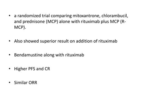 Indolent Lymphoma Management Pptx