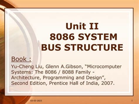 Intel 8086 Internal Architecture And Pin Diagram Pptx