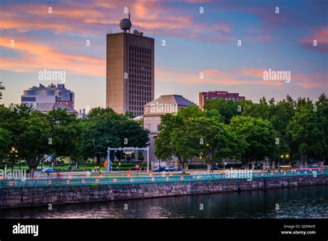 View Of The Charles River And Buildings At The Massachusetts Institute