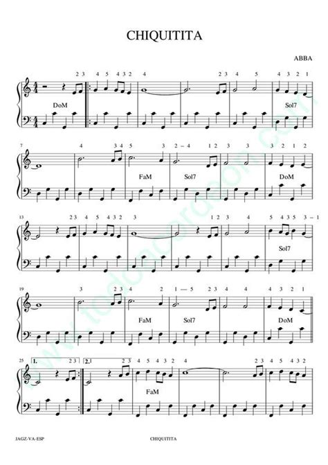 Chiquitita Pdf Artofit