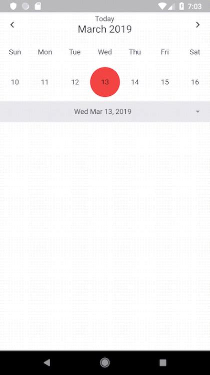 Flutter Calendar With Fluttercleancalendar By Carlos Peña Medium