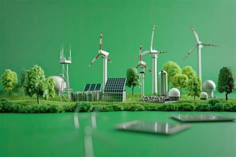 Premium Photo Sustainable Power Engineering And Green Energy Solutions