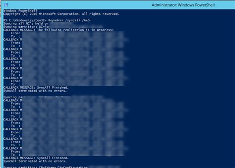 How To Force Active Directory Replication Between Domain Controllers Sandeep Verma